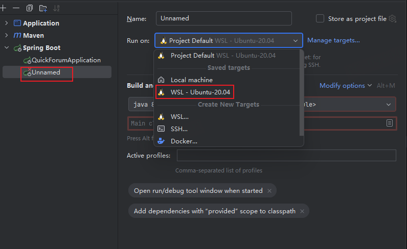 Windows + wsl + idea配置Spring Boot项目_idea wsl-CSDN博客