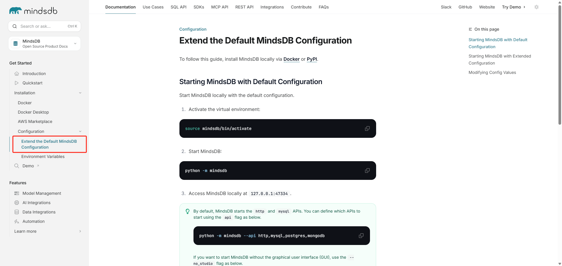 MindsDB快速启动_mindsdb docker-CSDN博客