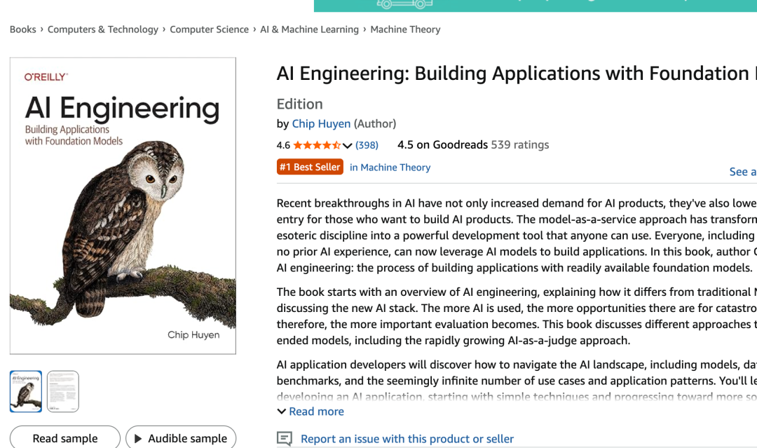 《AI Engineering》权威发布：AI工程师必读，从基础模型到高质量AI应用的构建之道！_ai engineering pdf-CSDN博客