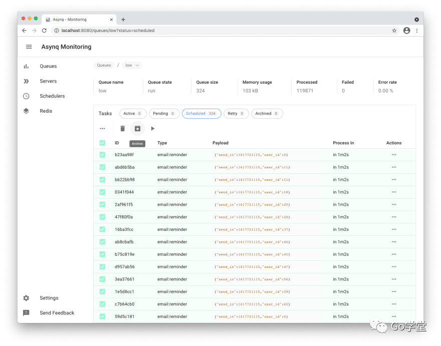 「Go开源包」asynq：一个基于redis的，简单、可靠、高效的分布式任务队列包-CSDN博客