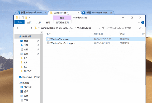让活动窗口都变成触手可及的标签——WindowTabs-CSDN博客