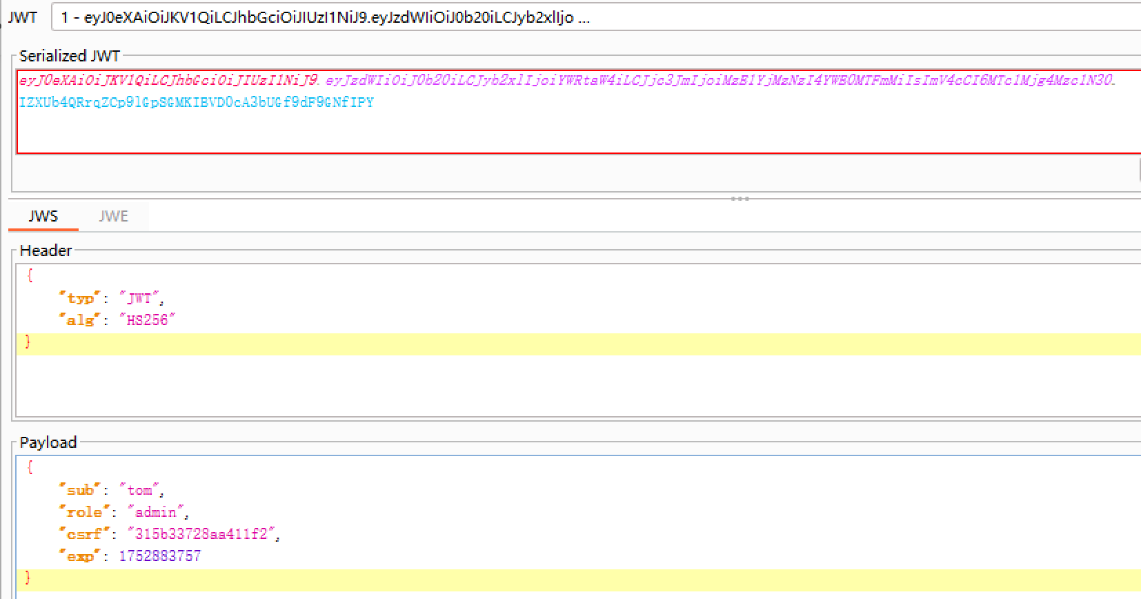 CTF之JWT与赛题_ctf jwt-CSDN博客