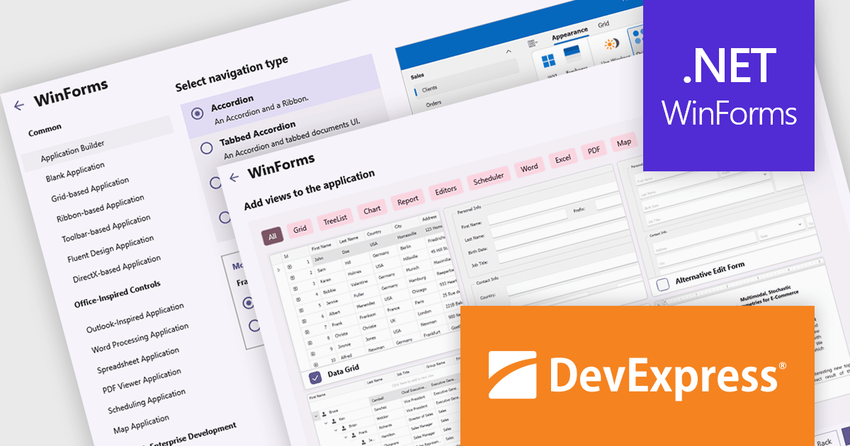 加速模块化 WinForms 应用程序的设置-DevExpress _devexpress winforms折叠面板控件-CSDN博客