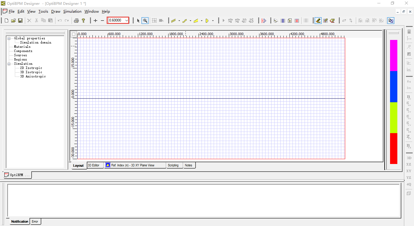 OptiBPM：创建一个简单的多模干涉（MMI）耦合器_mmi耦合器-CSDN博客