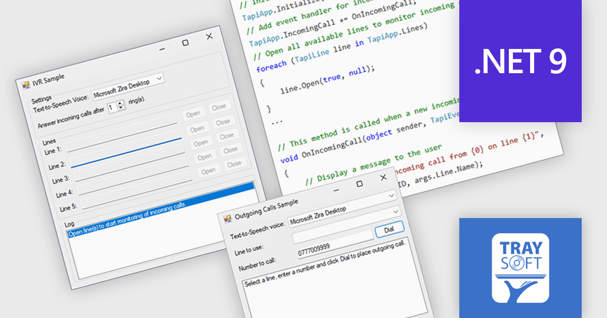 在 .NET 9 中构建电话集成解决方案：AddTapi.NET-CSDN博客