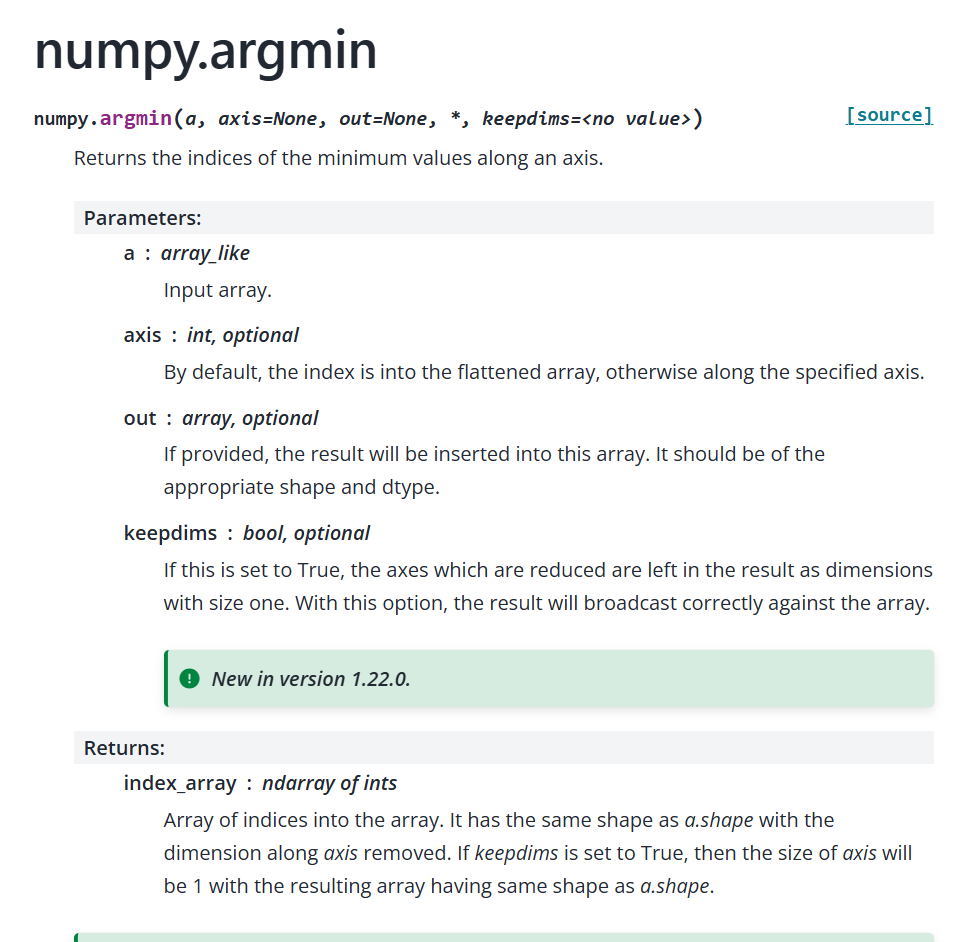 NumPy argmin()函数详解_np.argmin-CSDN博客