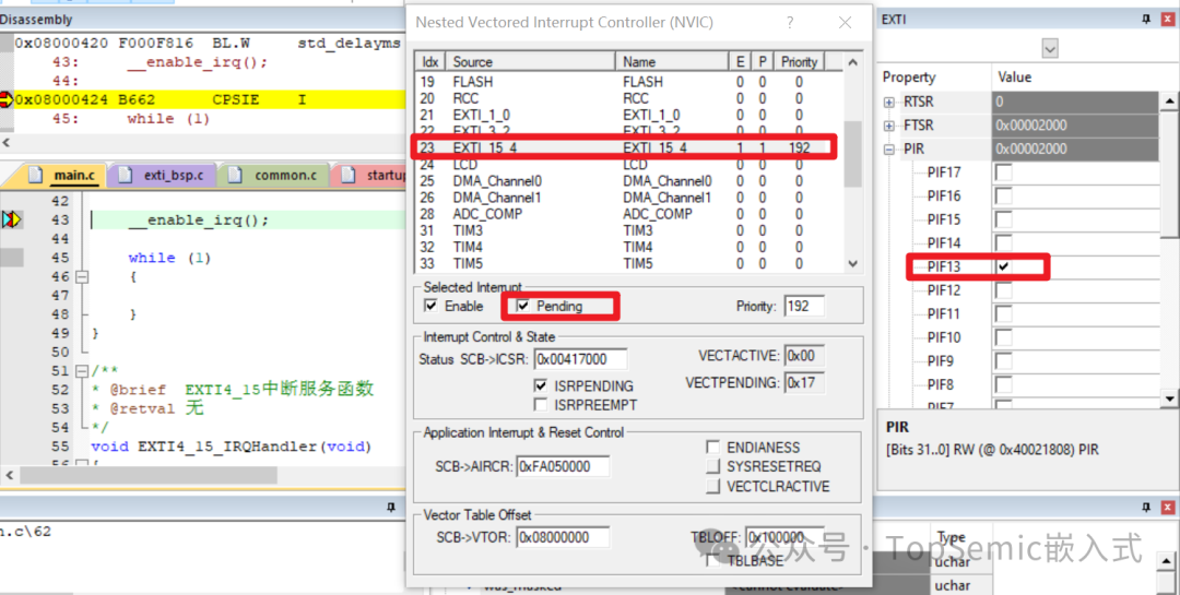 __disable_irq() 和 __enable_irq()定义在哪？-CSDN博客