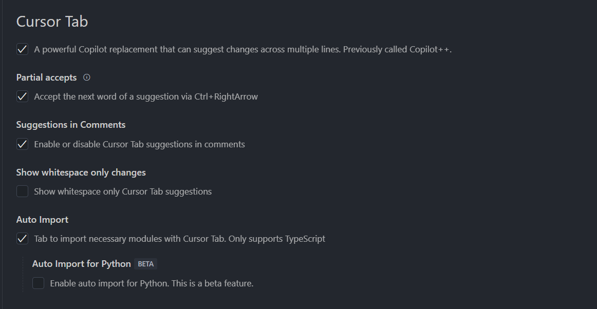 【AI编程】Cursor教程之Cursor Tab_cursor tab不触发-CSDN博客