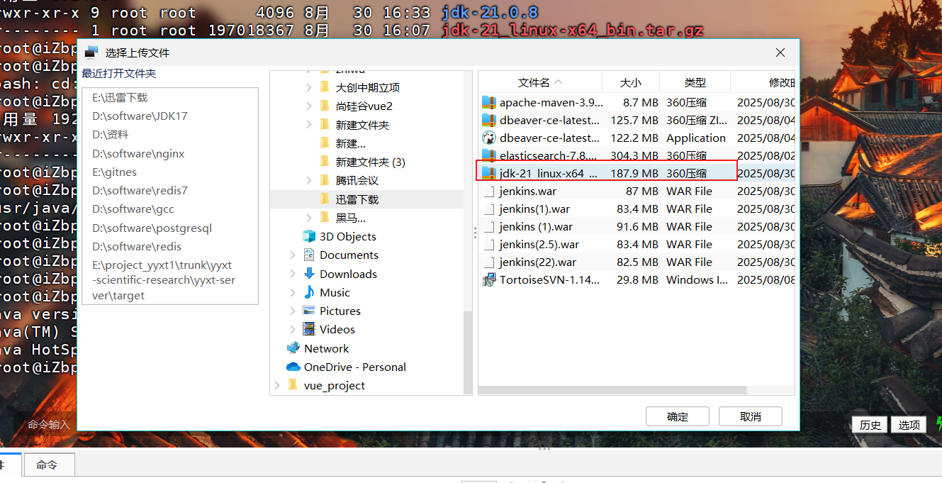 在Linux系统下安装JDK21(保姆级别）_linux 安装jdk21-CSDN博客