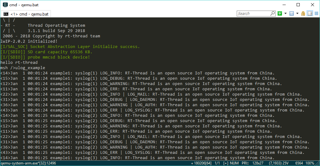 rt-thread学习之路第五十二章--组件之ulog日志_rt-thread ulog-CSDN博客