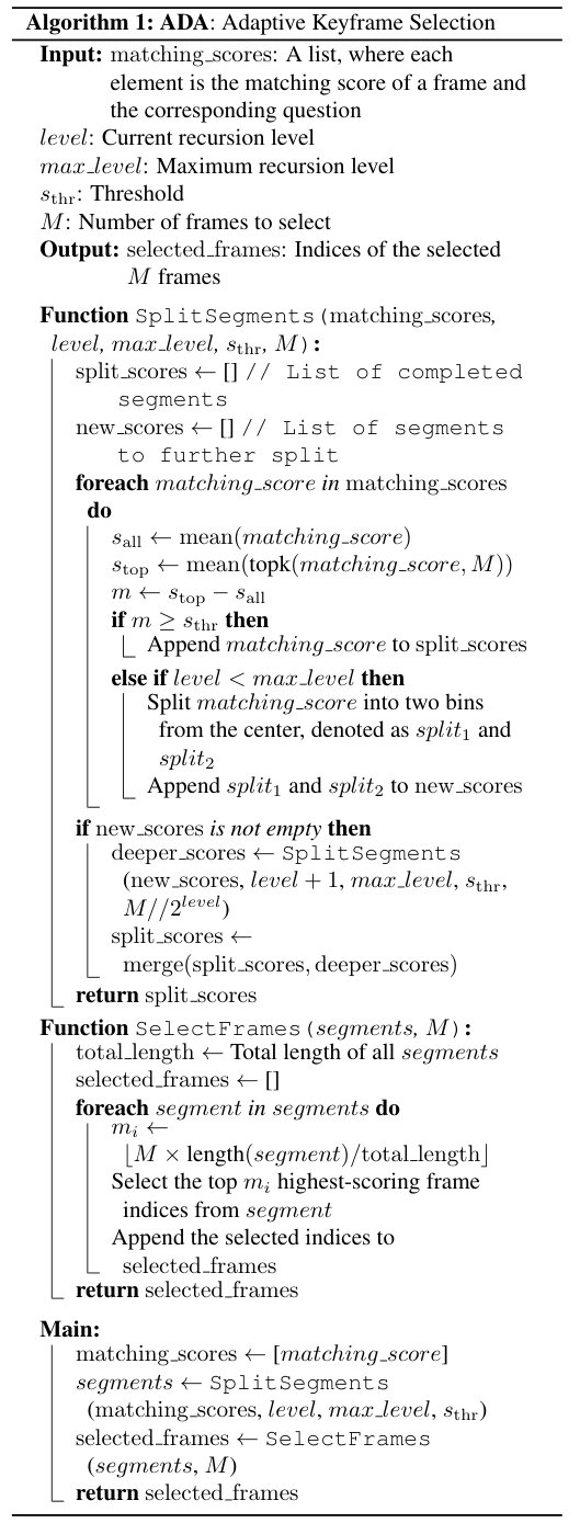 长视频理解：Adaptive Keyframe Sampling for Long Video Understanding-CSDN博客