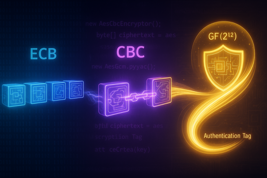 AES 加密模式演进：从 ECB、CBC 到 GCM 的 C# 深度实践-CSDN博客