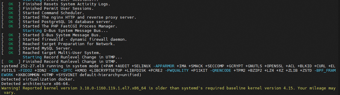 Docker 容器报错 Error Response From Daemon Driver Failed Programming External Connectivity On