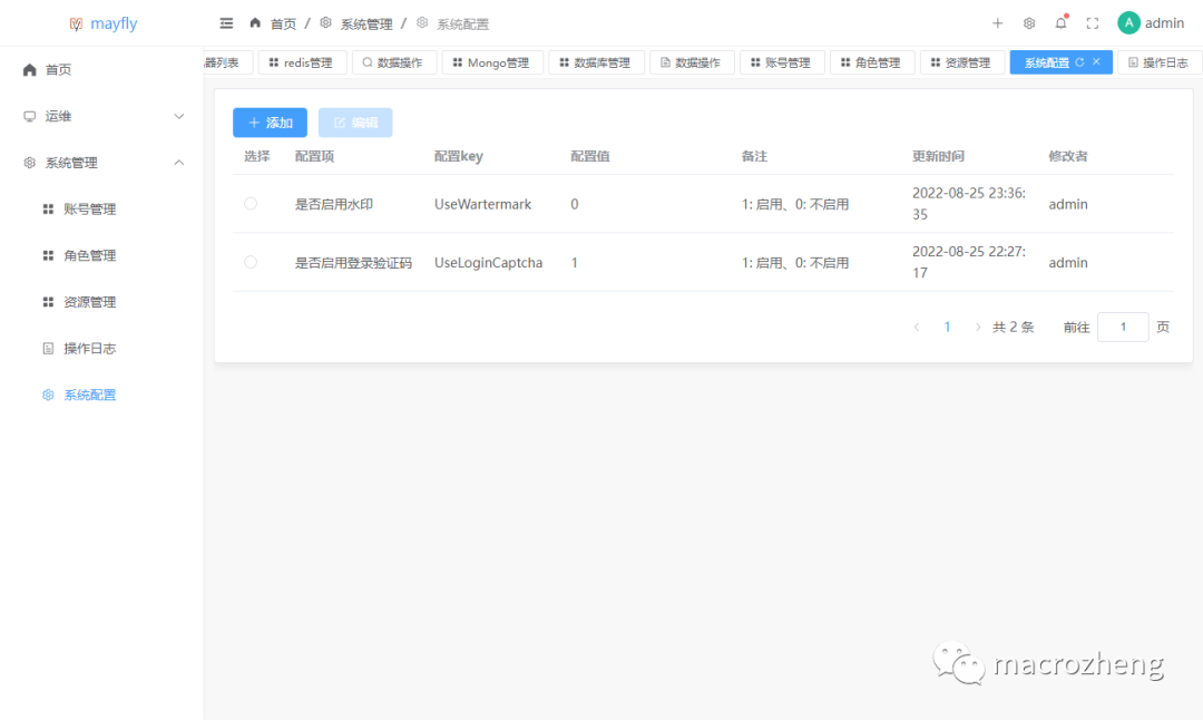 堪称一站式管理平台，同时支持Linux、MySQL、Redis、MongoDB可视化管理！_mayfly-go-CSDN博客