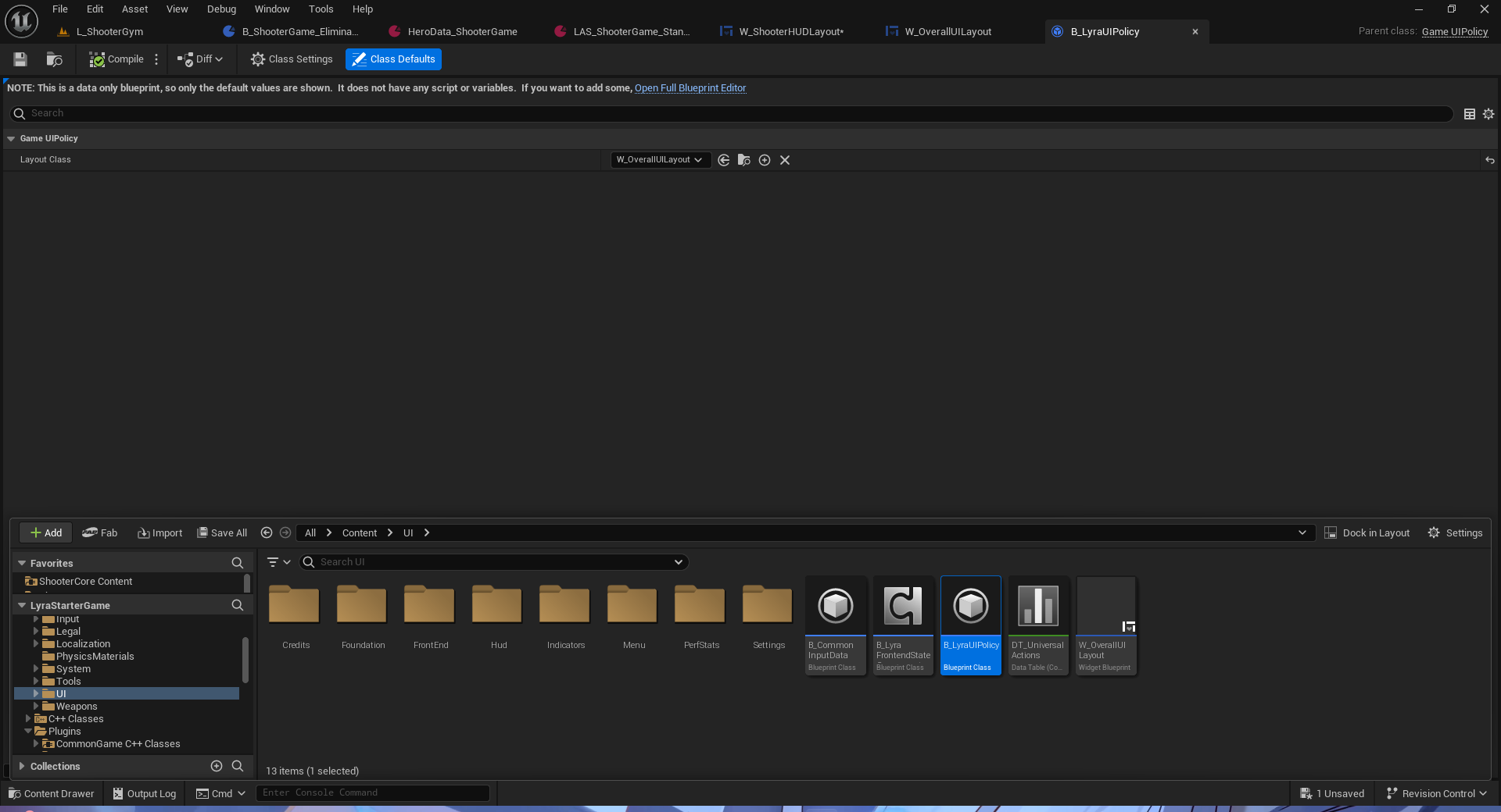 Lyra的UI系统_lyra ui-CSDN博客