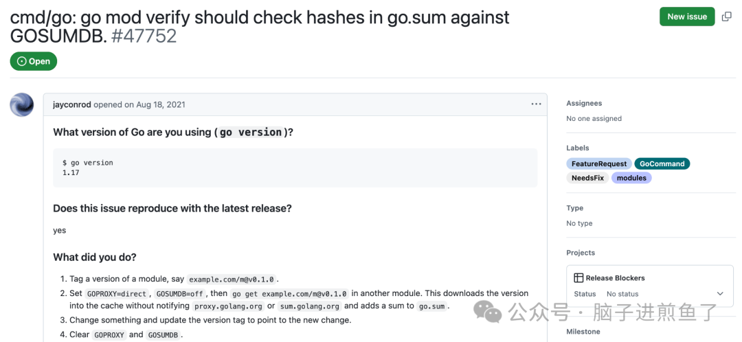 Go1.25 新特性：引入go mod verify -tag，模块管理又更安全了！-CSDN博客