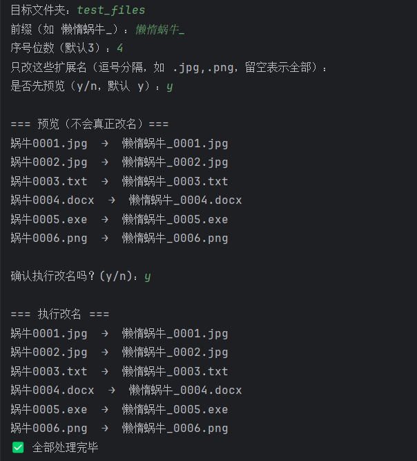 Day7：Python实现批量文件重命名-CSDN博客