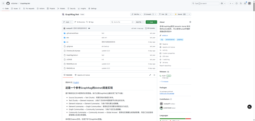 从零到一构建企业级GraphRAG系统：GraphRag.Net深度技术解析-CSDN博客