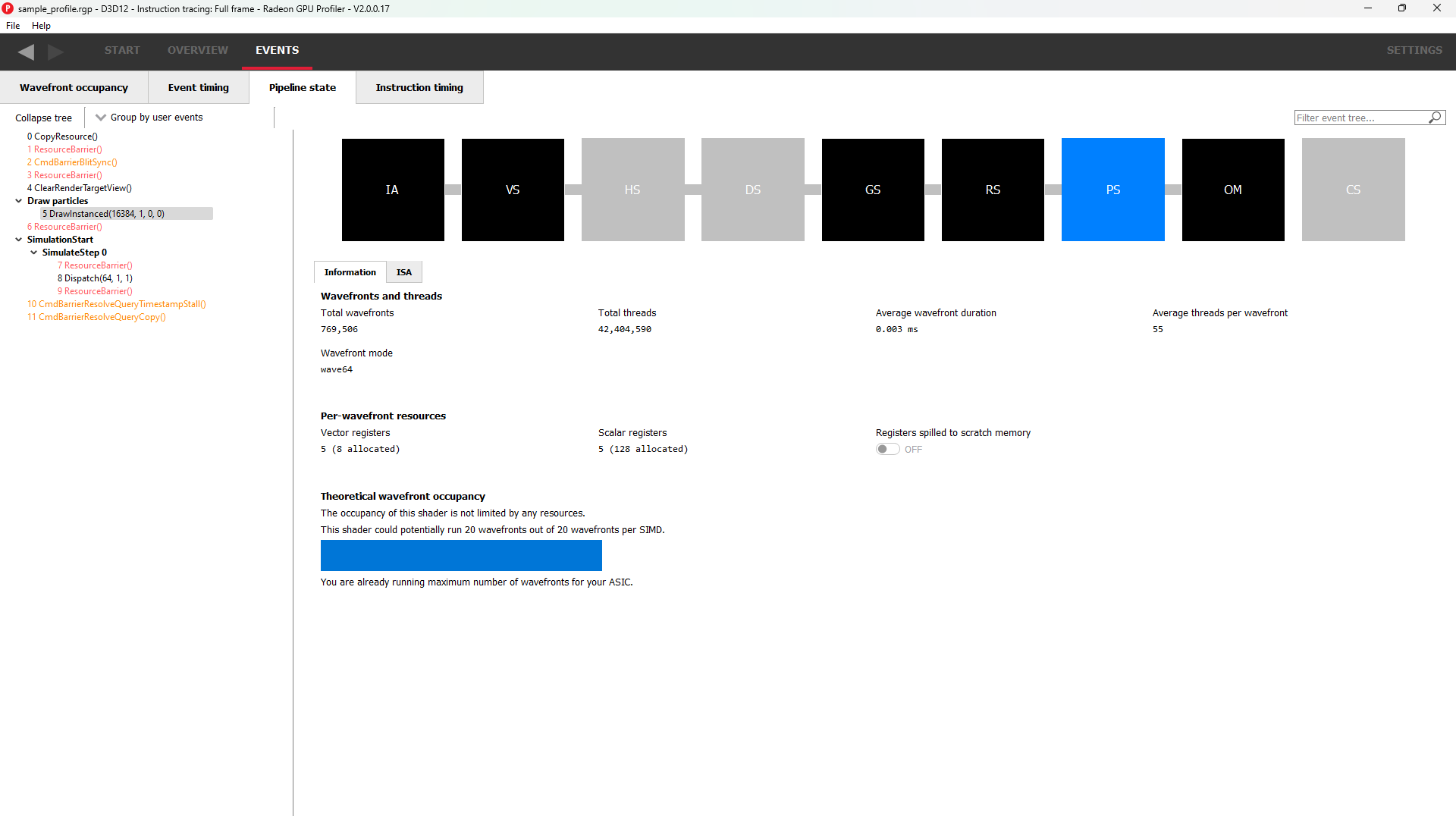 Radeon GPU Profiler的Events Windows用法（二）_shader网站-CSDN博客