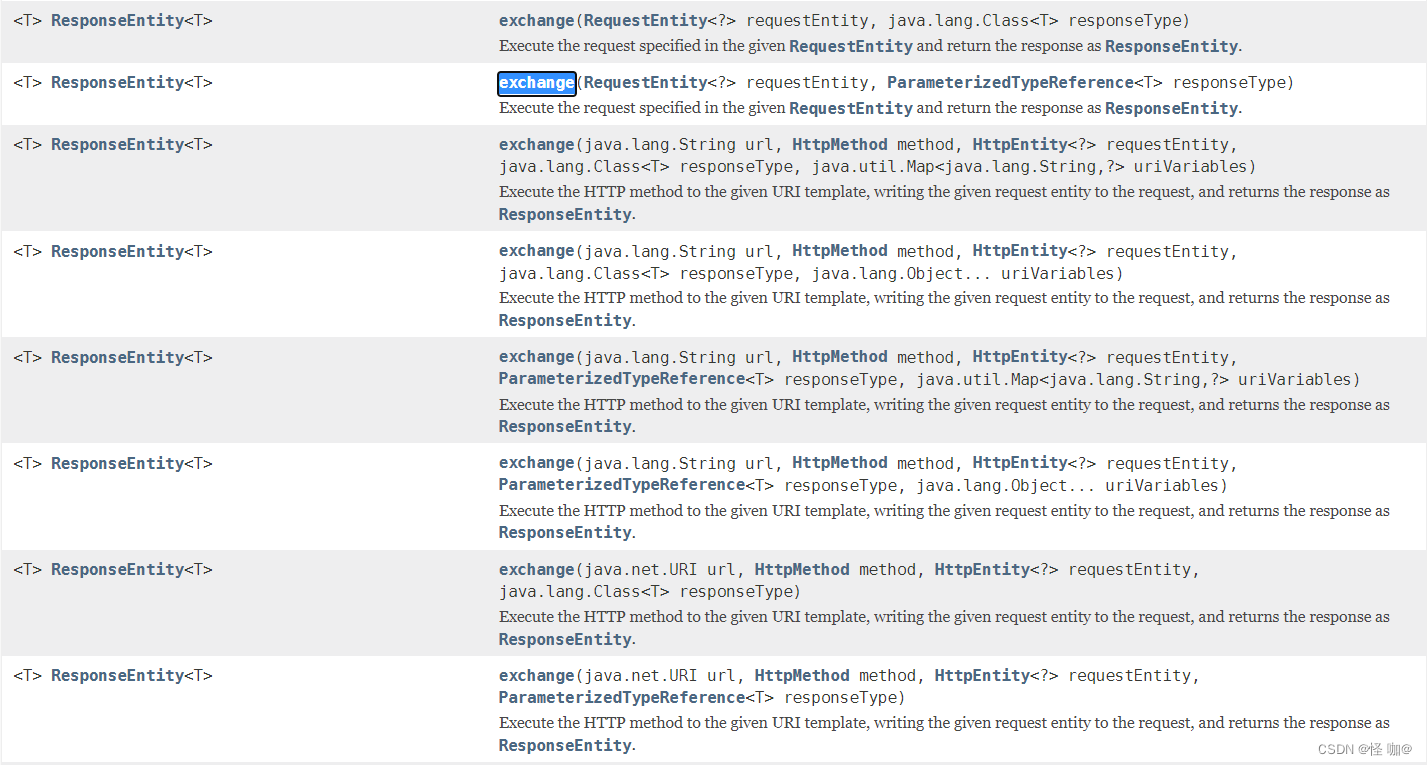 RestTemplate教程_java resttemplate-CSDN博客