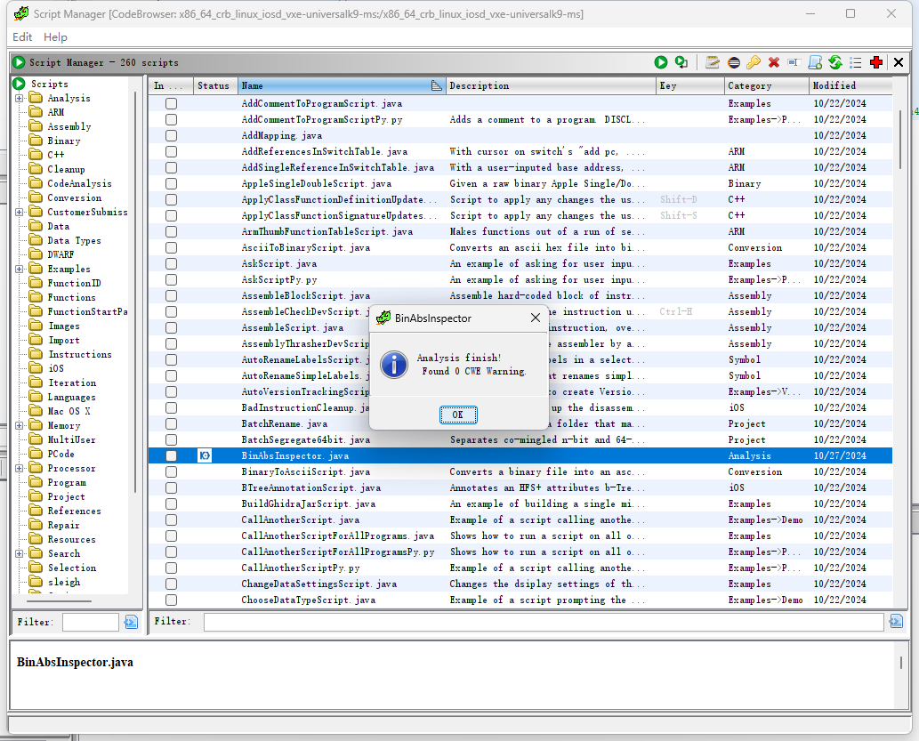 BinAbsInspector(ghidra插件，检测二进制漏洞)_网络安全_二哈骑着驴 ️-2048 AI社区