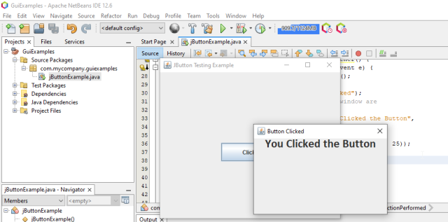 Java JButton with Examples using NetBeans-CSDN博客