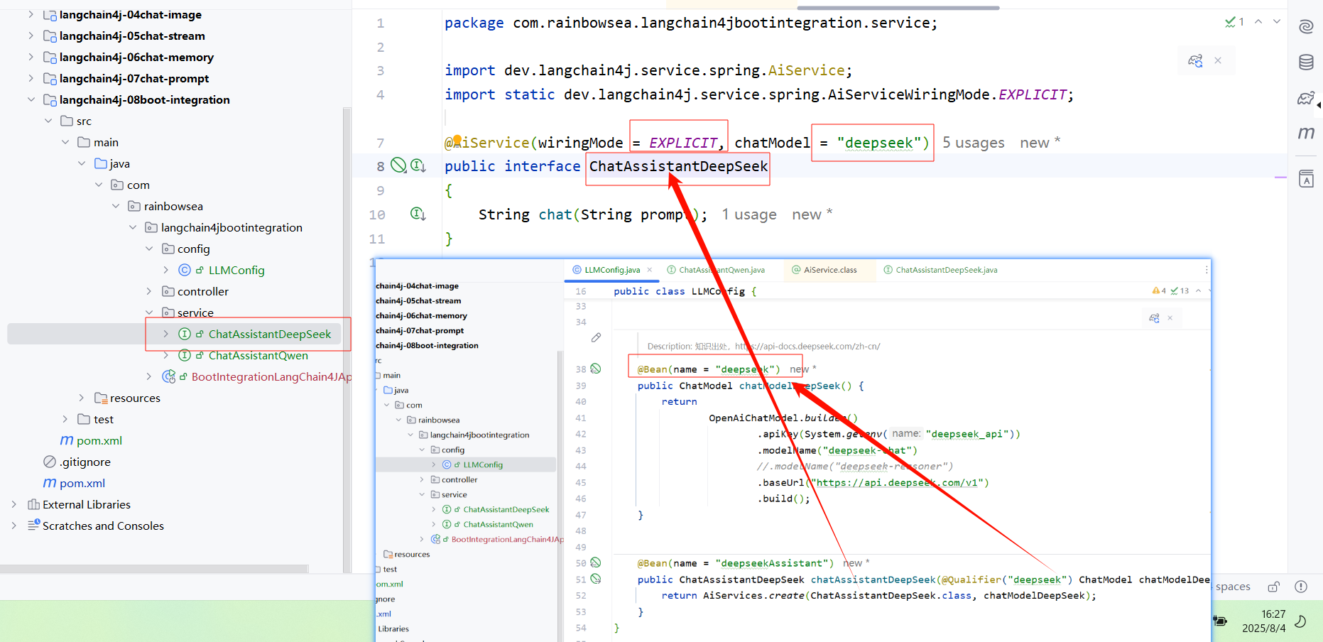 LangChain4j + 整合 Spring Boot_langchain4j.servlet.encoding-CSDN博客