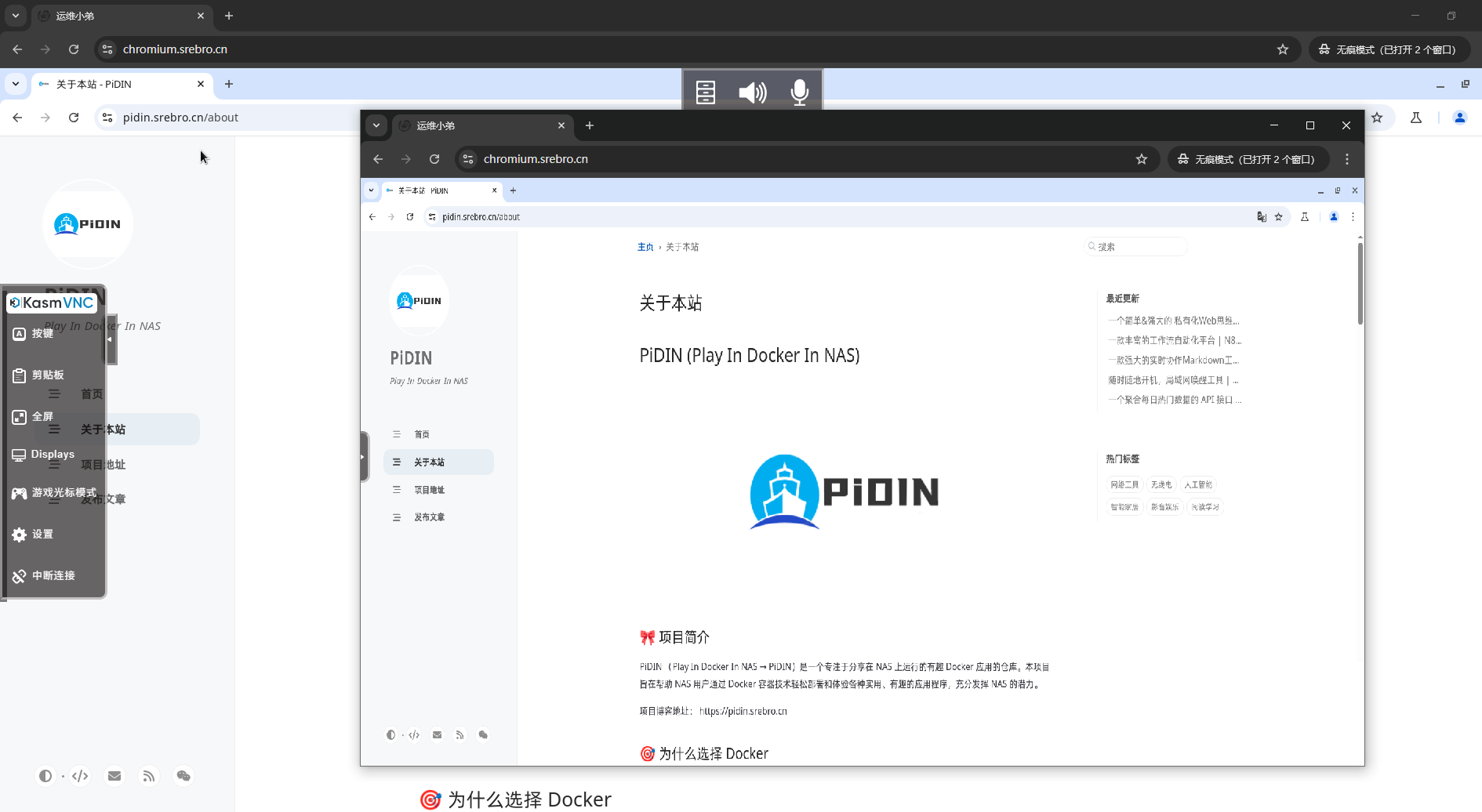 给NAS装个Chromium 浏览器，五分钟快速部署！_chromium浏览器-CSDN博客