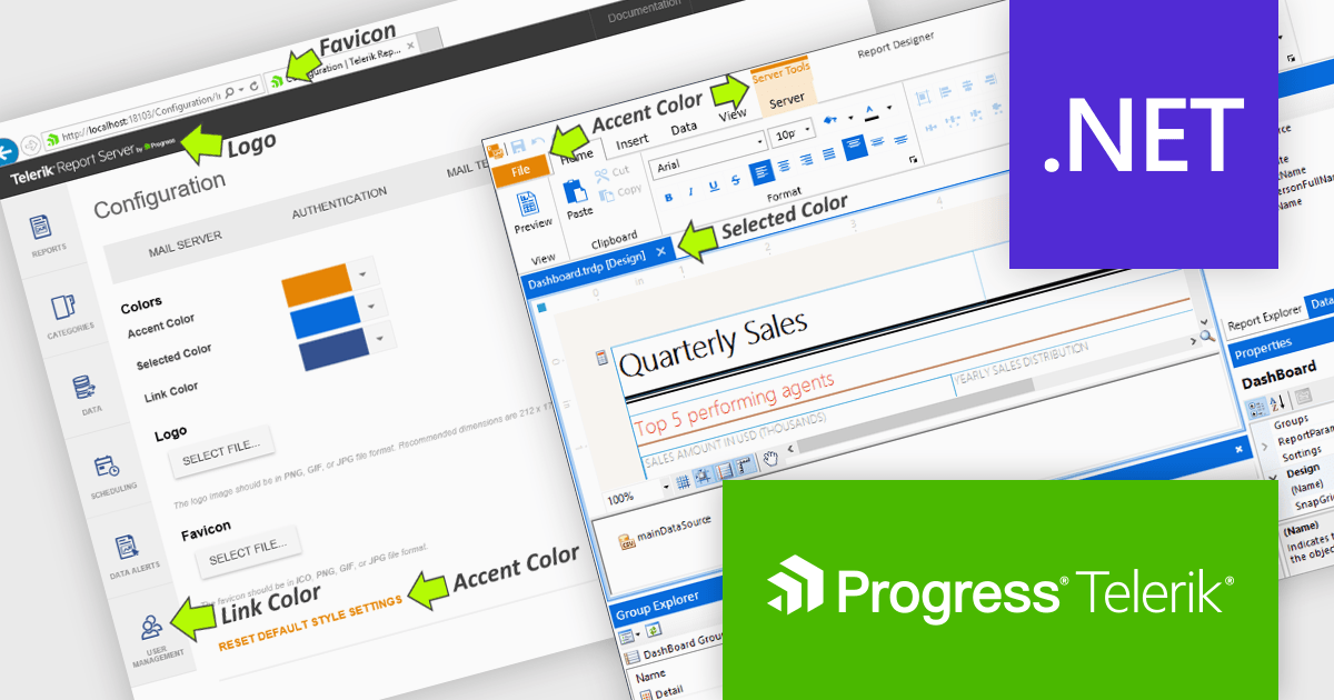 将自定义品牌应用于报告界面-Telerik Report Server 2025 Q3-CSDN博客