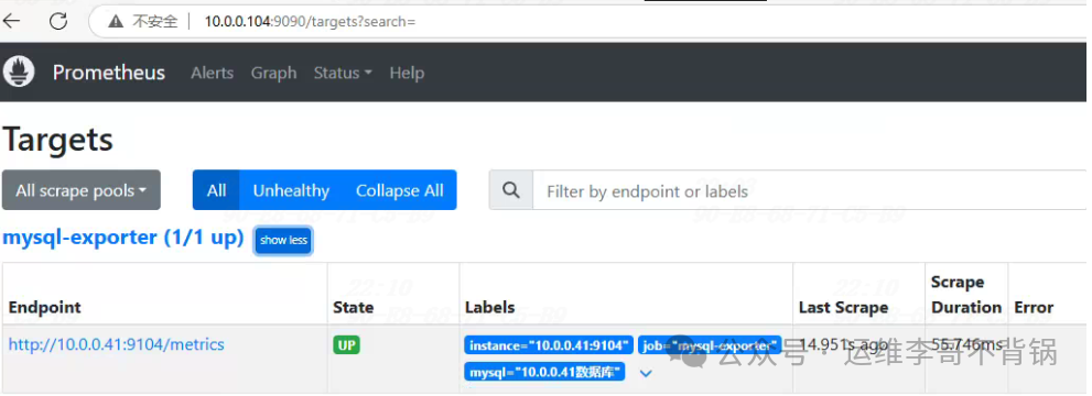 Prometheus快速监控MySQL数据库，超简单！_数据库_nihao2q-DAMO开发者矩阵