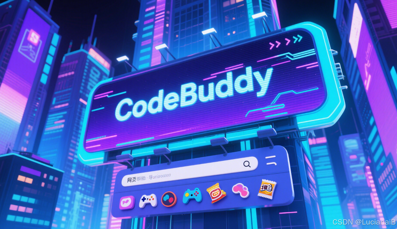 【CodeBuddy 】从0到1，让网页导航栏变为摸鱼神器-CSDN博客