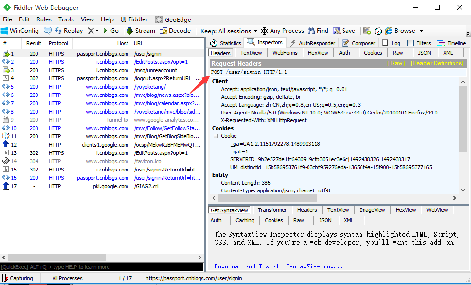 Python+Requests接口测试教程（1）：Fiddler抓包工具_python requ网页自动化抓包工具-CSDN博客
