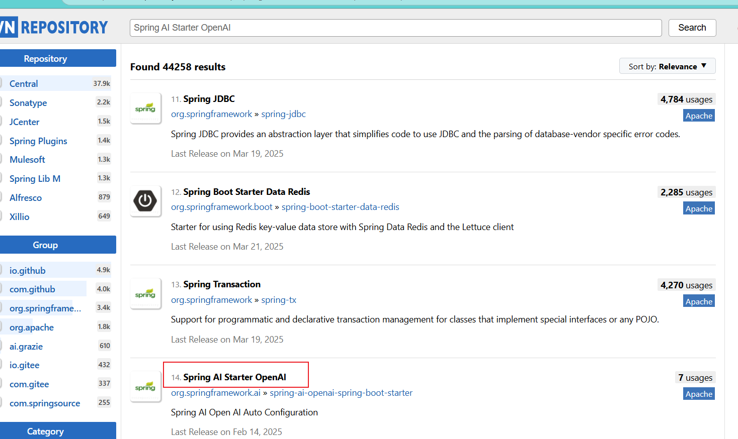 springai的openai依赖无法下载_org.springframework.ai包下载-CSDN博客