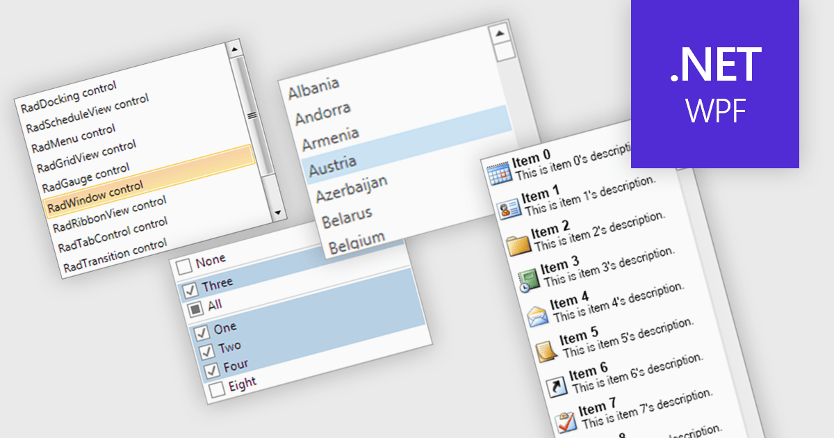 Telerik UI for WPF-Simplify User Selection with Listboxes-CSDN博客