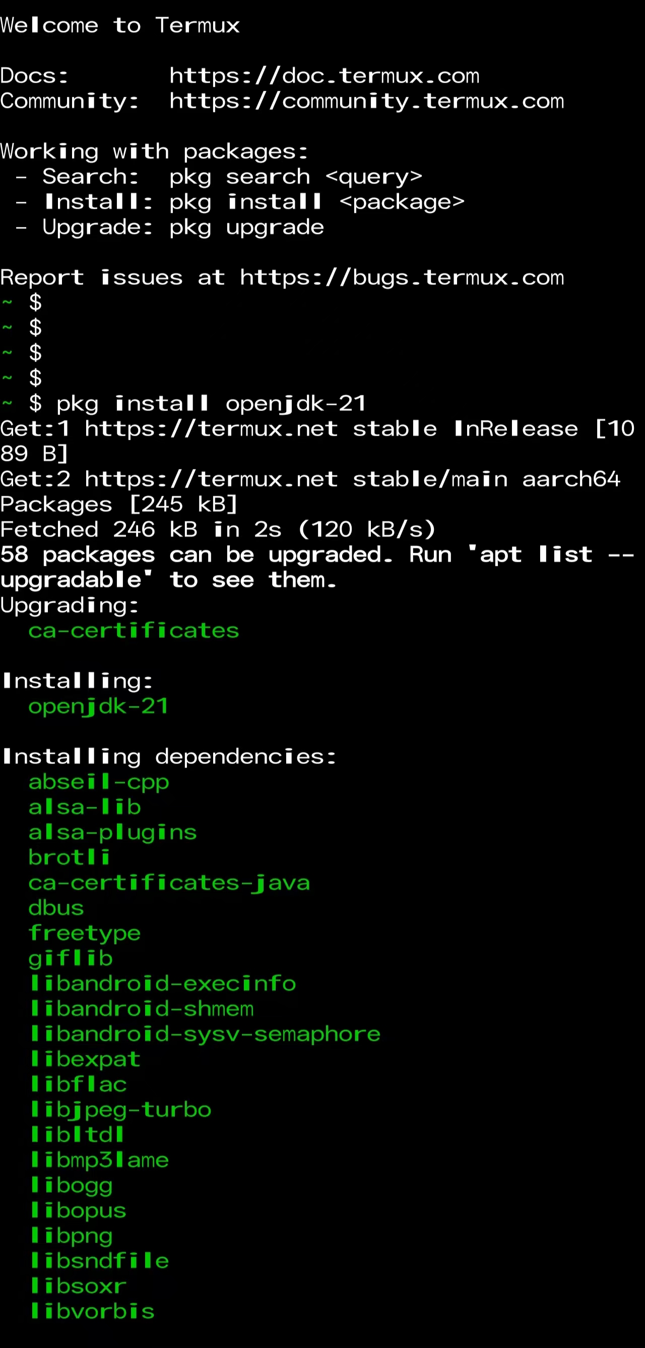 让Java在安卓手机上飞起来：使用Termux编译并运行你的Java程序_termux java-CSDN博客