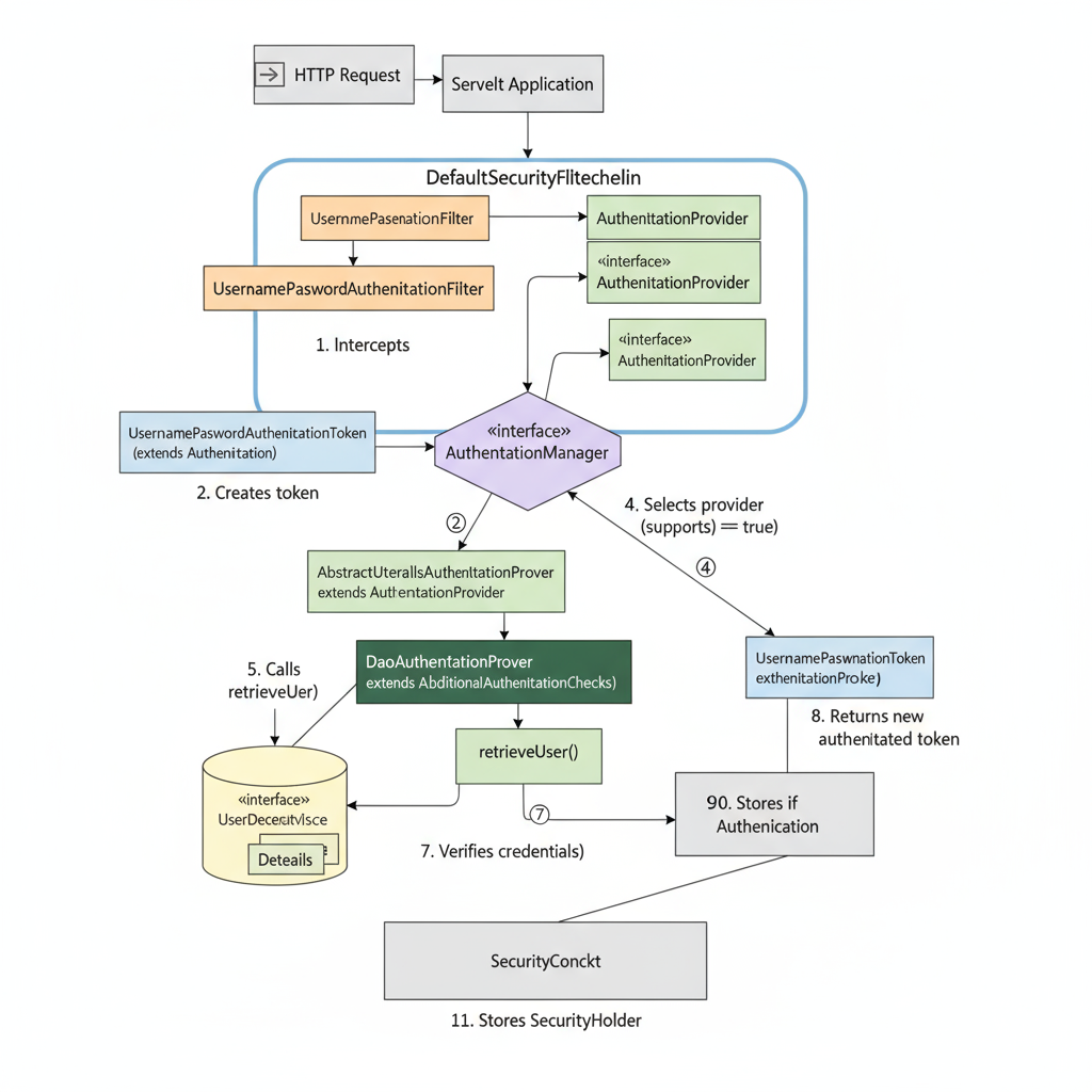 SpringSecurity核心组件详解-CSDN博客