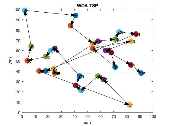 基于鲸鱼优化算法的TSP附Matlab代码-CSDN博客