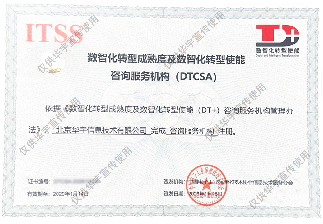 华宇成功入选首批数智化转型成熟度及数智化转型使能（DT+）咨询服务机构-CSDN博客