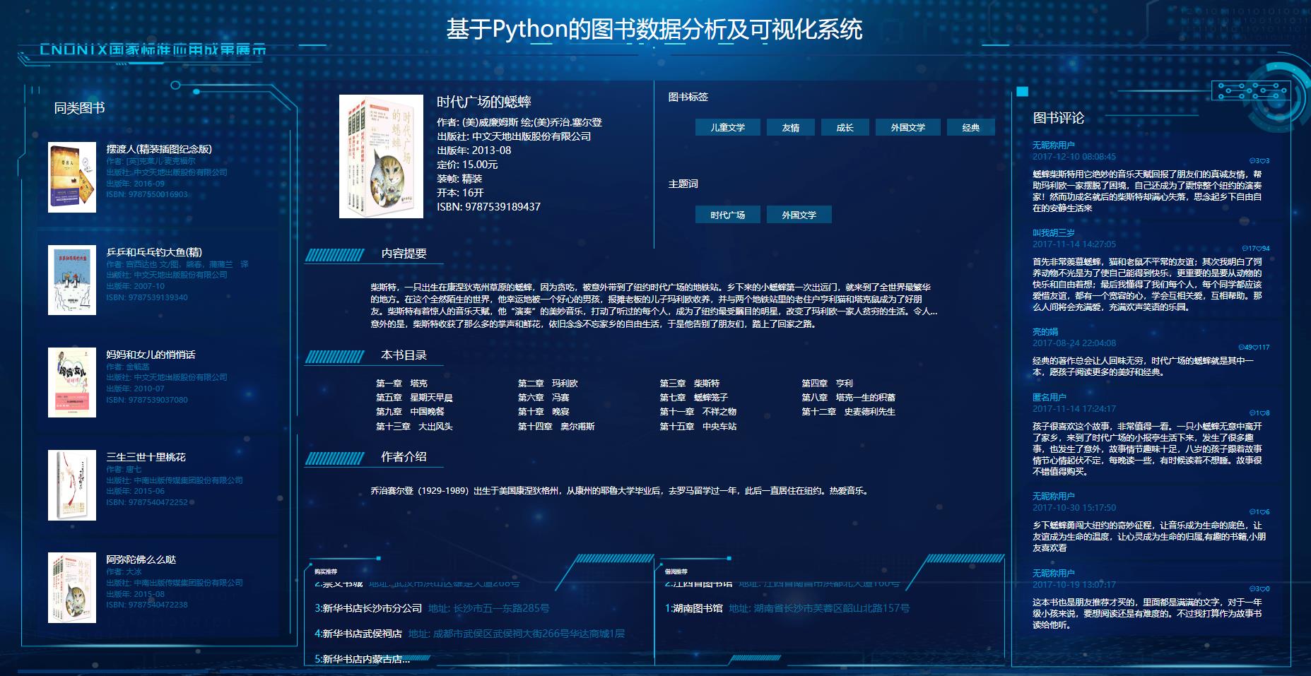 基于python的图书数据分析及可视化系统（源代码数据库文档）基于python技术的数据库数据分析系统源码 Csdn博客