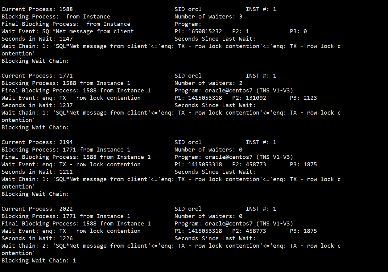 简单定位Oracle数据库中锁会话的源头会话_hanganalyze 分析锁源头-CSDN博客