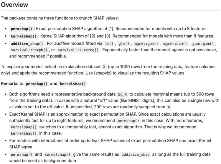 SHAP (SHapley Additive exPlanations)及kernelshap预测单样本/全局情况和shapviz可视化学习-CSDN博客