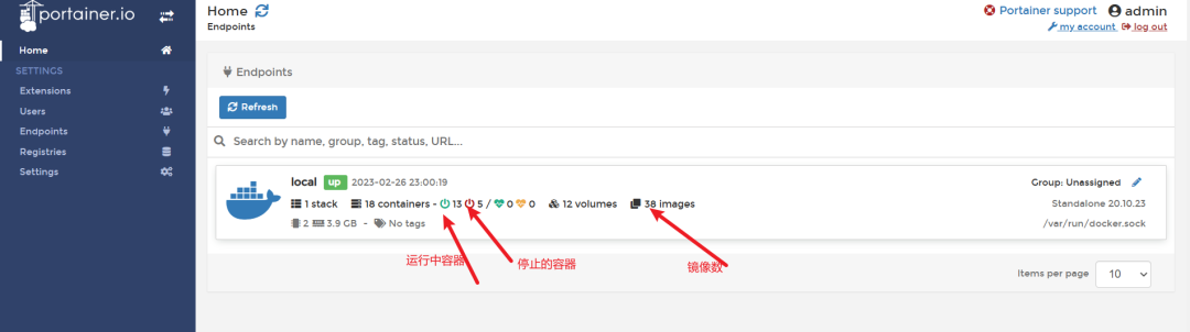 docker-compose部署docker图形化管理工具——Portainer_portainer docker-compose-CSDN博客