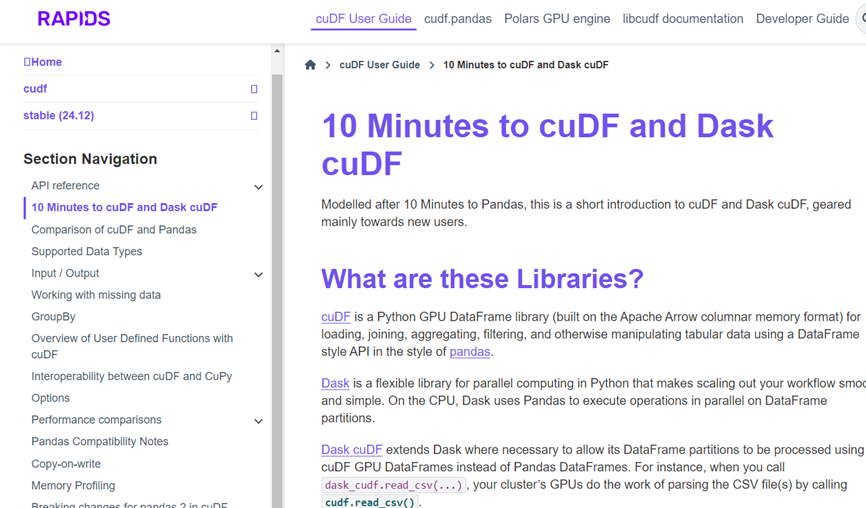 RAPIDS cuDF，让数据处理飞起来~_python cudf 窗口函数-CSDN博客