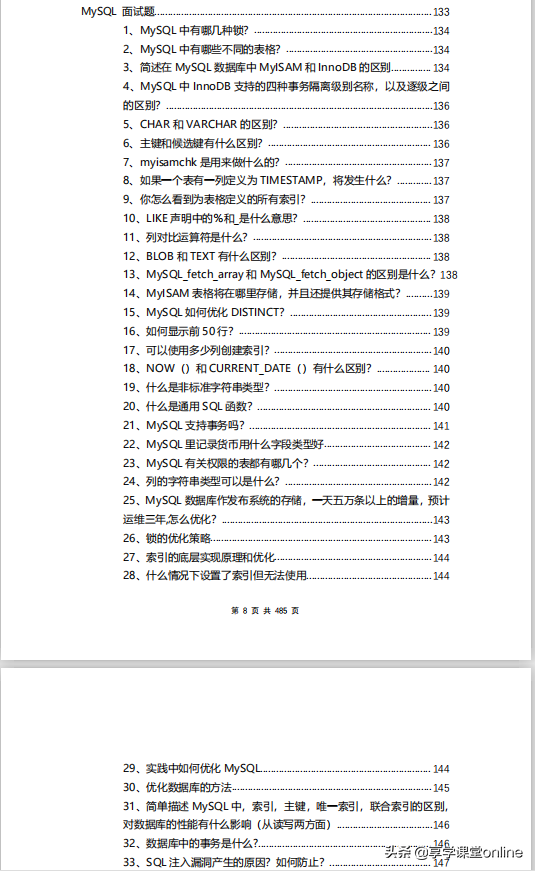 程序员最全Java面试题及答案整理(2025最新版)-CSDN博客