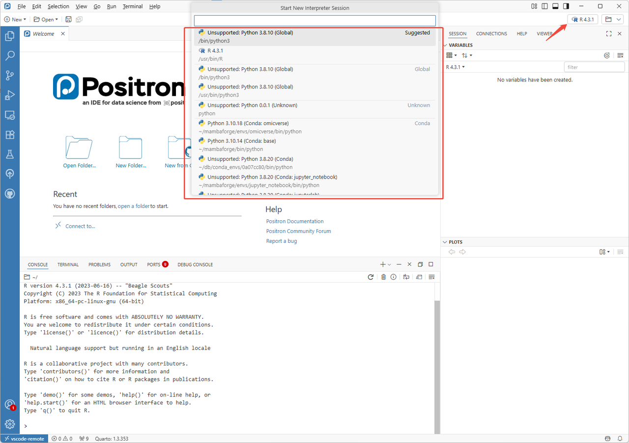 Rstudio可以退役了？_positron-CSDN博客