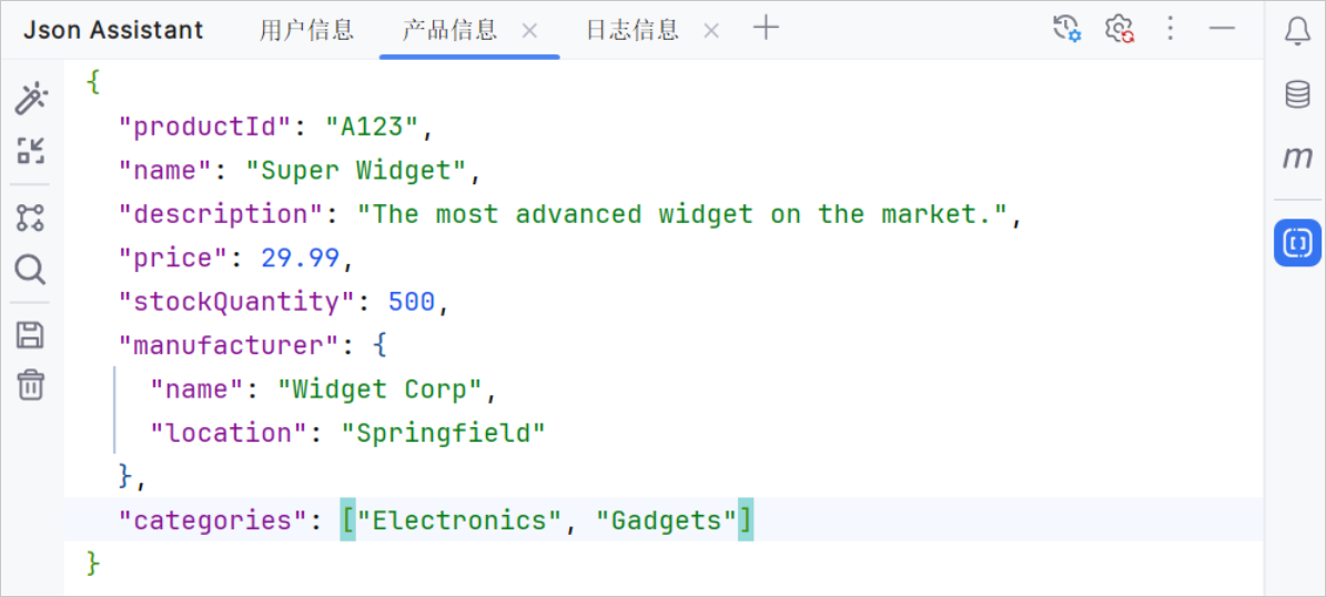 一款 IDEA 必备的 JSON 处理工具插件 — Json Assistant_idea json 压缩-CSDN博客