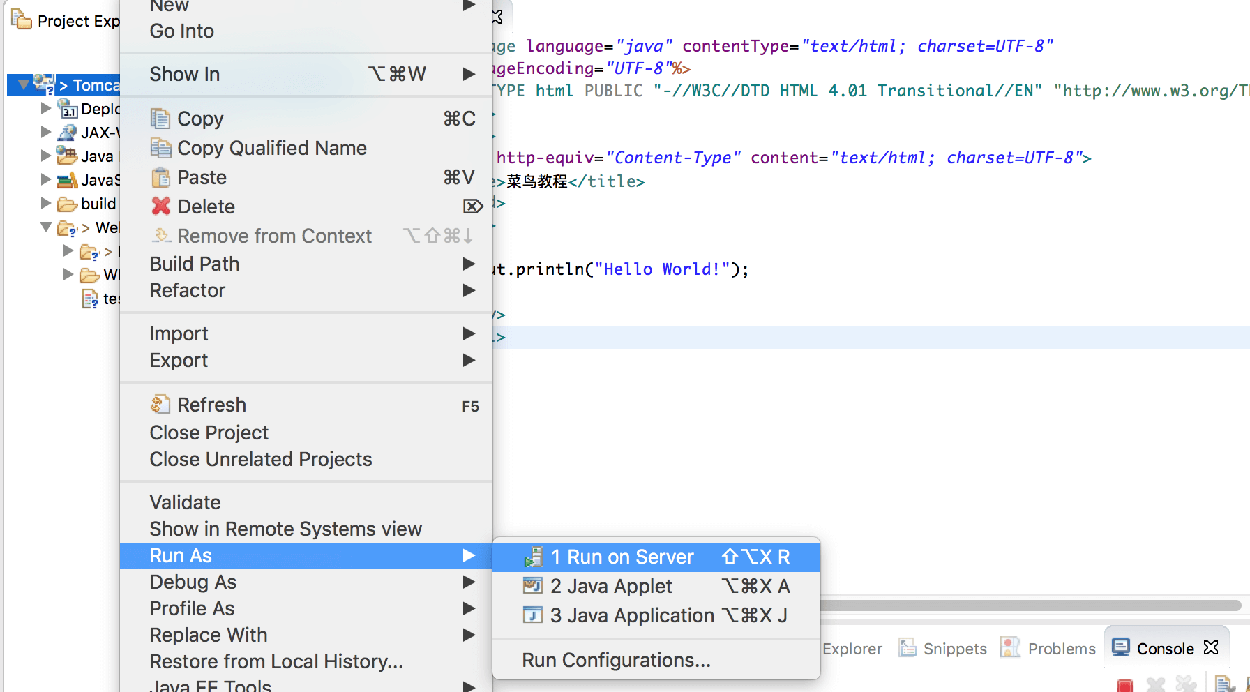 Eclipse JSP/Servlet 环境搭建_在eclipse下配置servlet环境-CSDN博客
