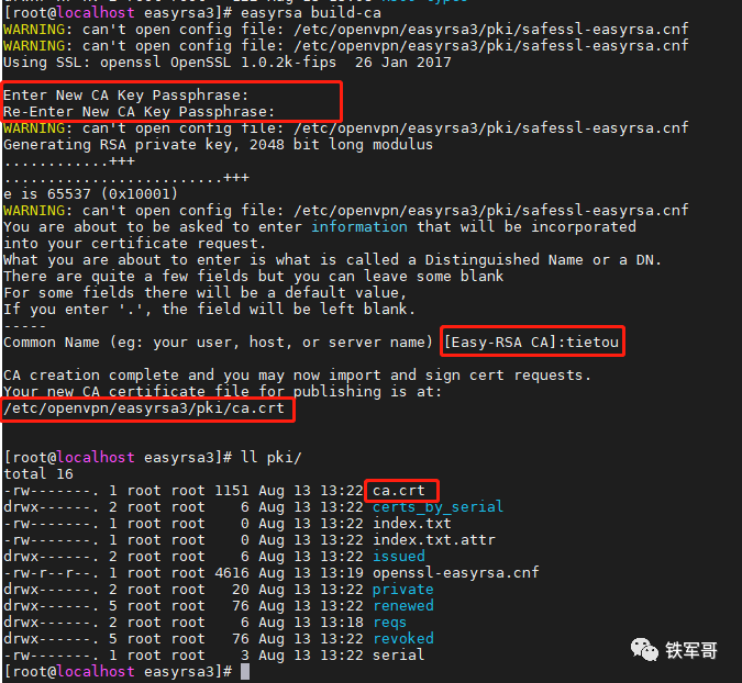 使用Easy-RSA配置生成SSL证书-CSDN博客