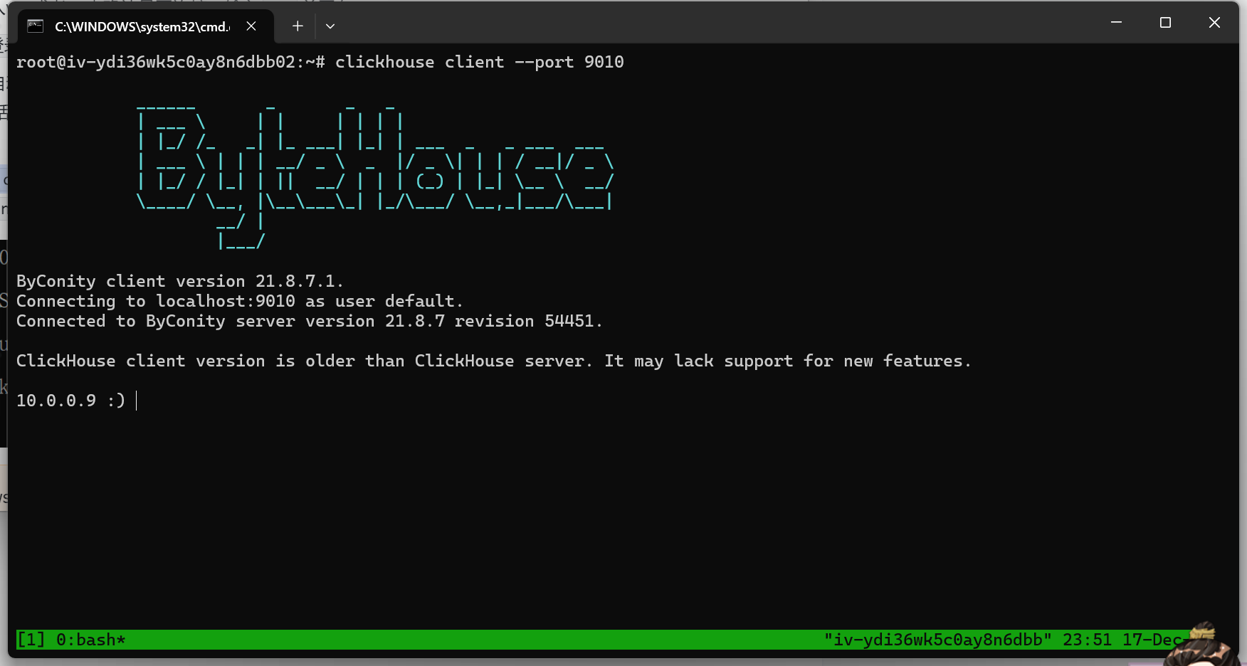 开源云原生数据仓库ByConity ELT 的测试体验-CSDN博客